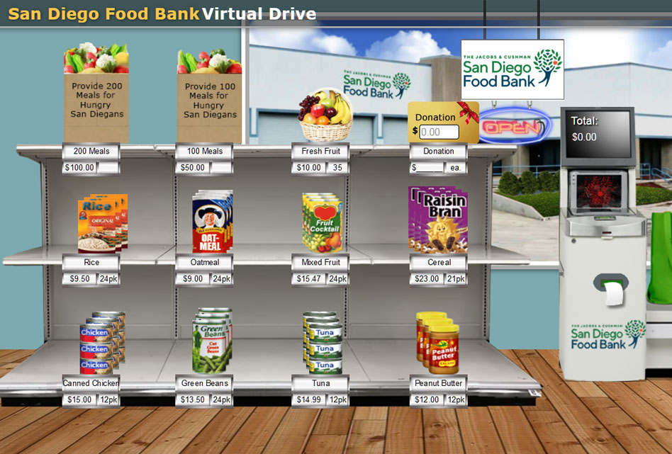 San Diego Food Bank Food Drive